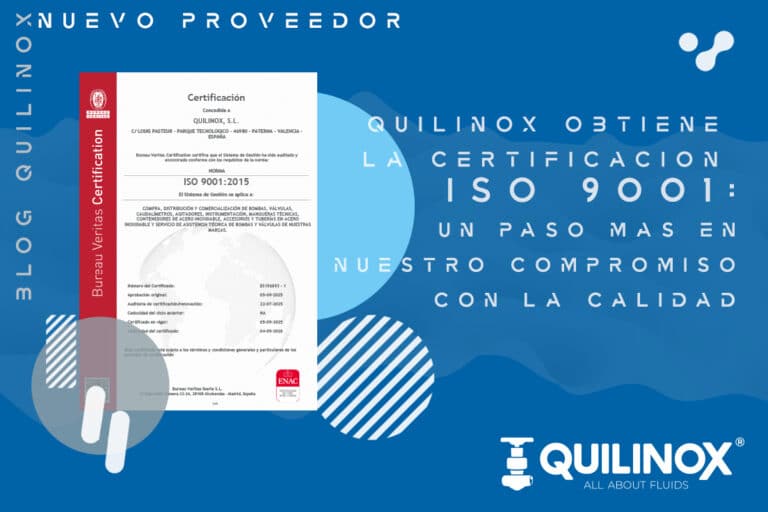 Quilinox obtiene la certificación ISO 9001: un paso más en nuestro compromiso con la calidad ...